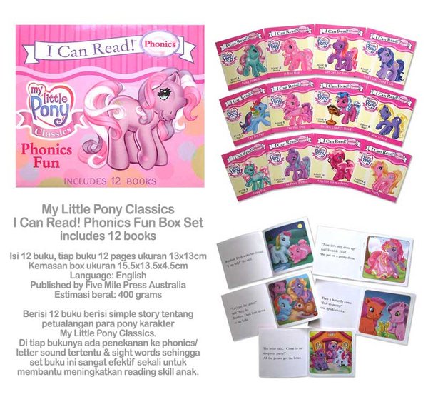 My Little Pony Phonics Reading Pack